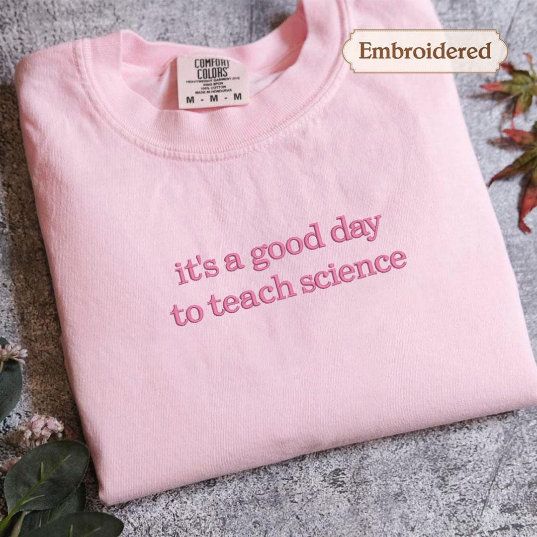 Teach Science Shirt With Funny Quote, Comfort Colors® Science Squad Tee ...