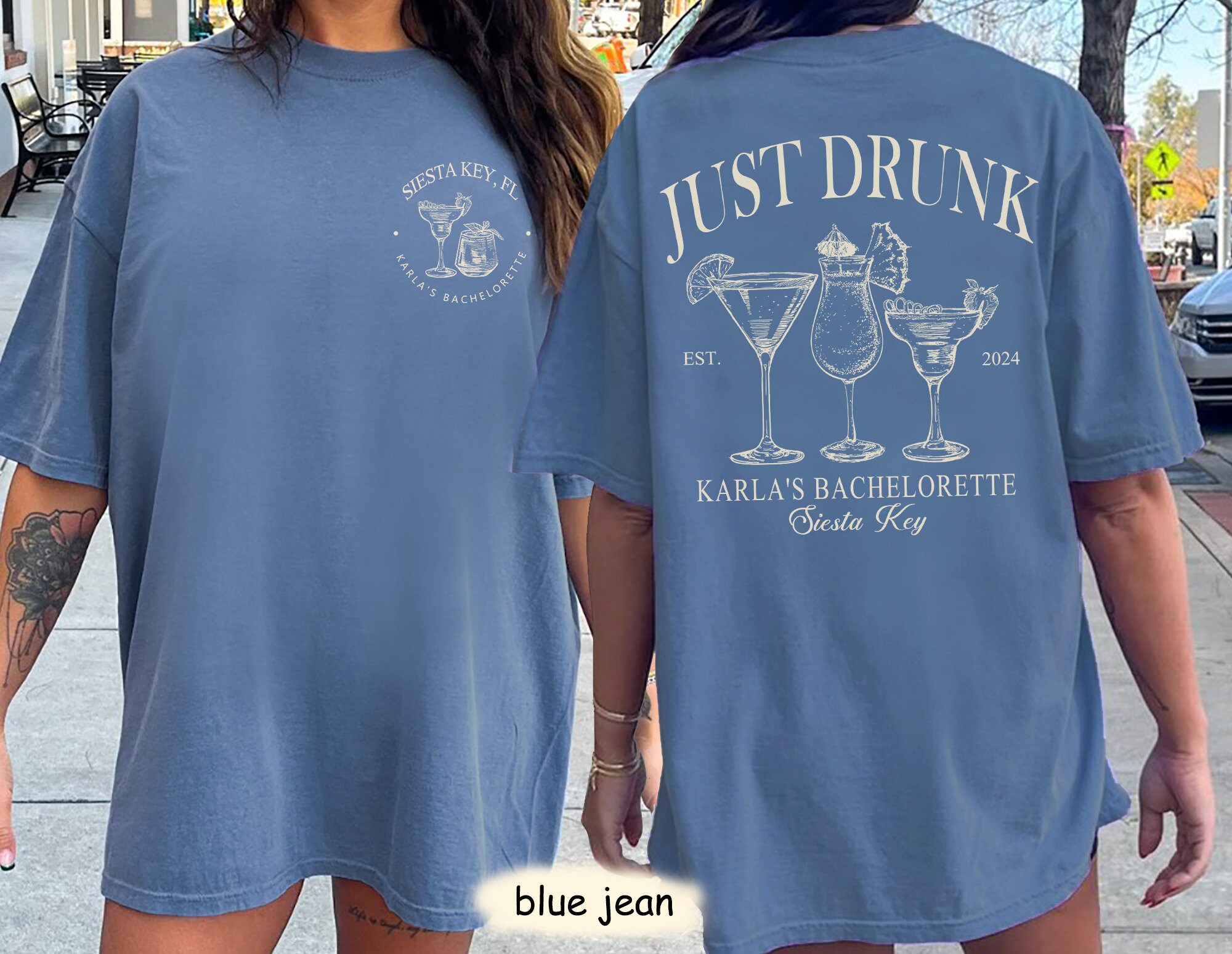 Drunk in Love Bachelorette Party Shirts, Luxury Bachelorette Merch ...