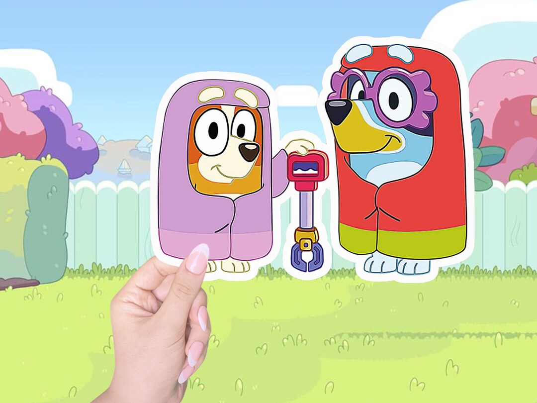 Rita Bluey Sticker Rita family Stickers Laptop Stickers - Etsy