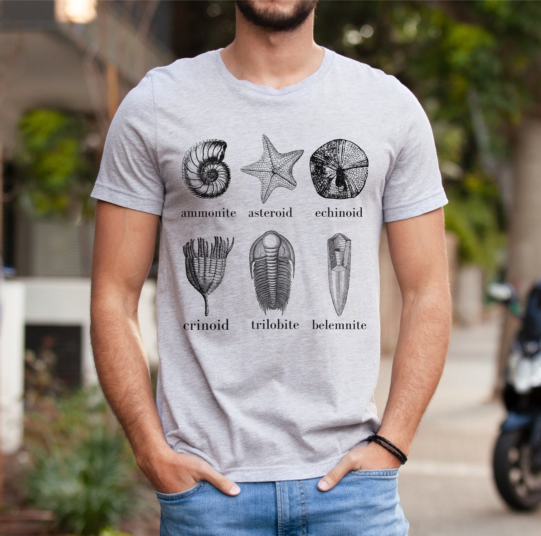 Ammonite Fossil, Ammonite Shirt, Fossils Shirt, Fossil Lover Gift ...