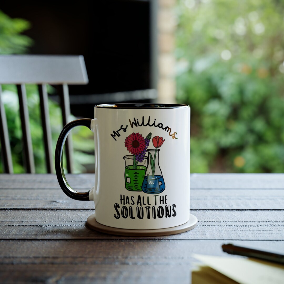 Personalised Chemistry Mug, Chemistry Mug, Personalised Chemistry ...