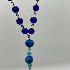 Cobalt Blue Anglican Rosary Celtic Cross Protestant Prayer - Etsy