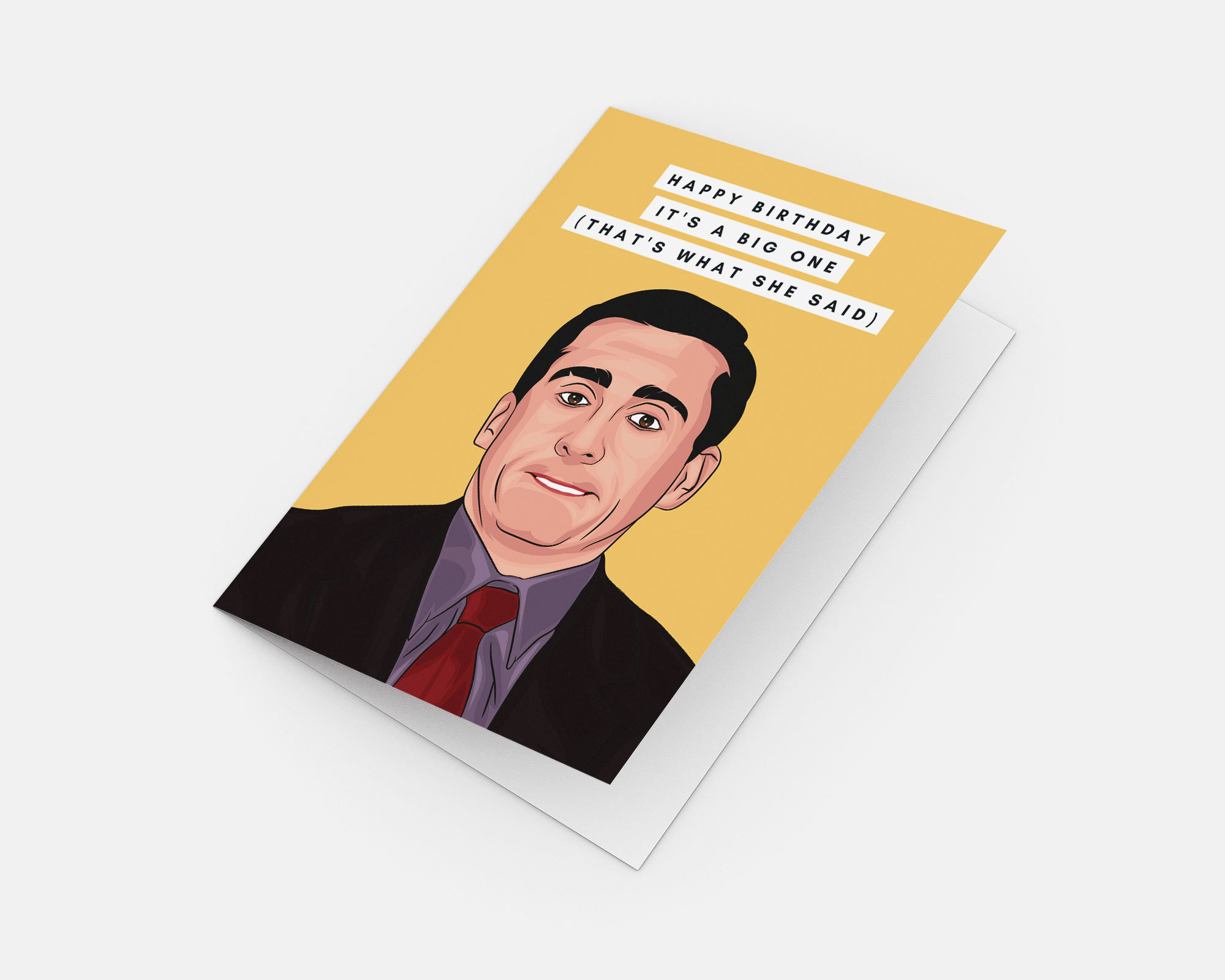 The Office Birthday Card the Office Card Michael Scott - Etsy