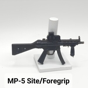 Custom 3d Printed Classified Legends Compatible Comic Multiverses MP5-A4 Sub Machine Gun E Site ...