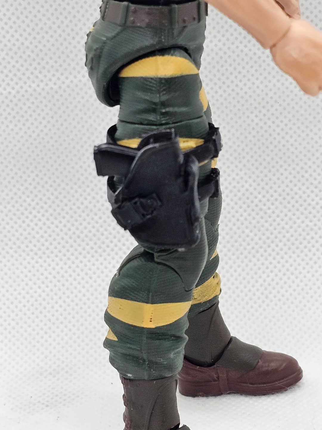 Custom 3d Printed G.I. Joe Classified Flexible Tactical Holster Left or ...