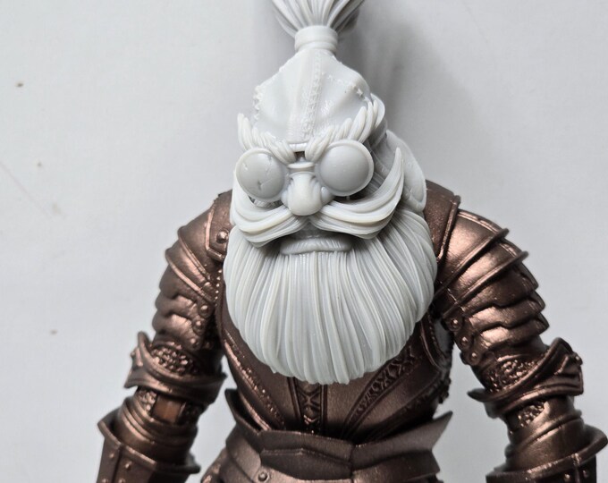 King Dorgar Ravenforge, Dwarf Head - Scaled for Mythic Legions 1.0 and ...