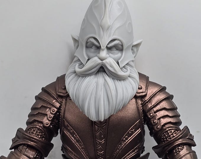 King Dorgar Ravenforge, Dwarf Head - Scaled for Mythic Legions 1.0 and ...