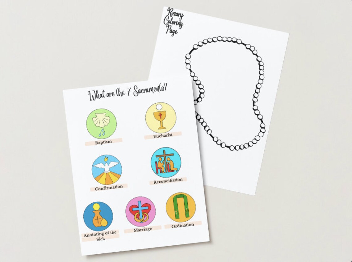 Catholic Mass Activity Bundle - Etsy