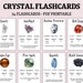 Crystal Flashcards Download - Crystal Meaning Cards, Crystal Cheat ...