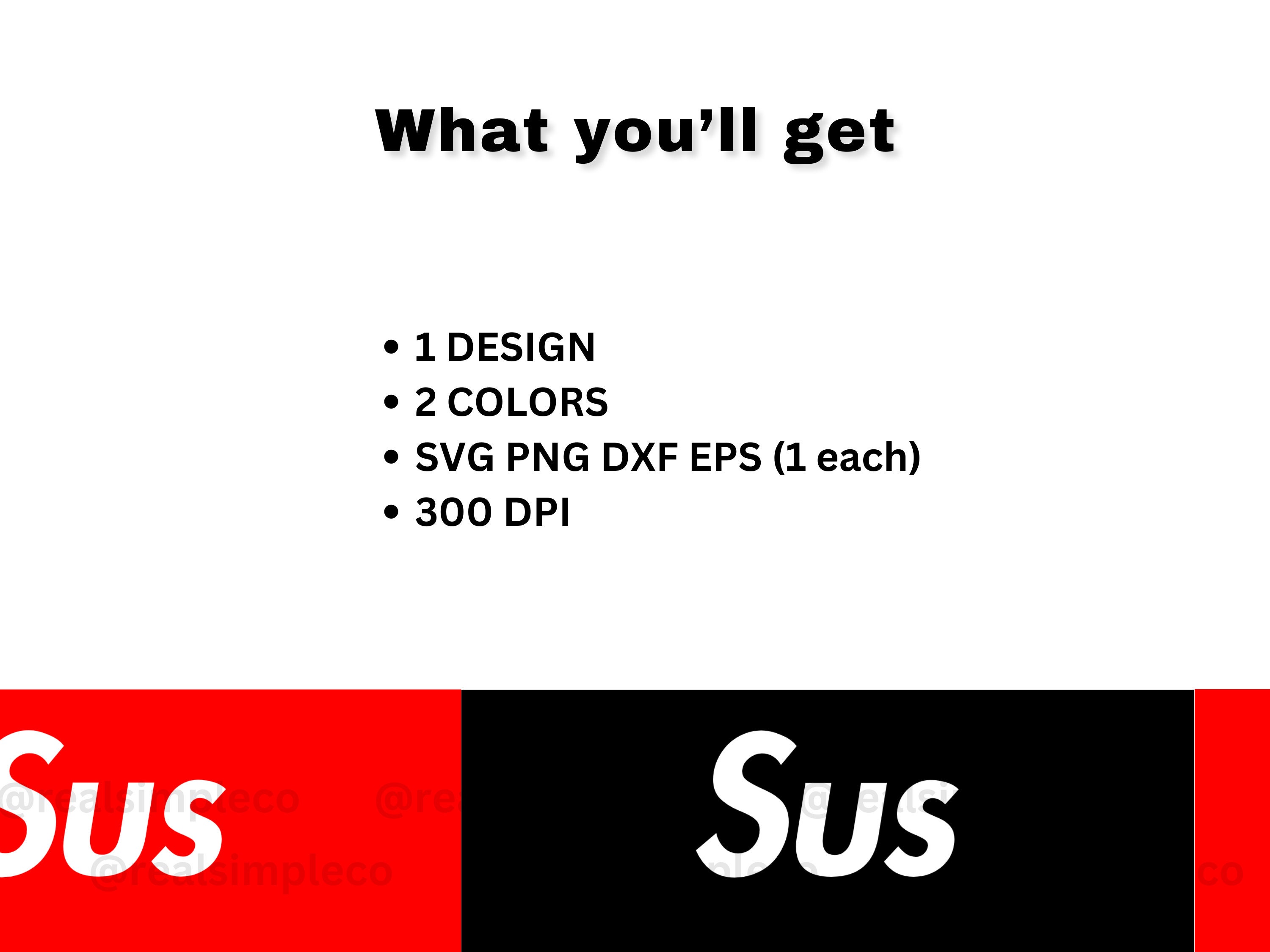 Sus SVG Streetwear Logo Design Luxury Streetwear Logo Inspired Icon SVG ...