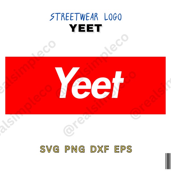 Yeet Svg - Etsy