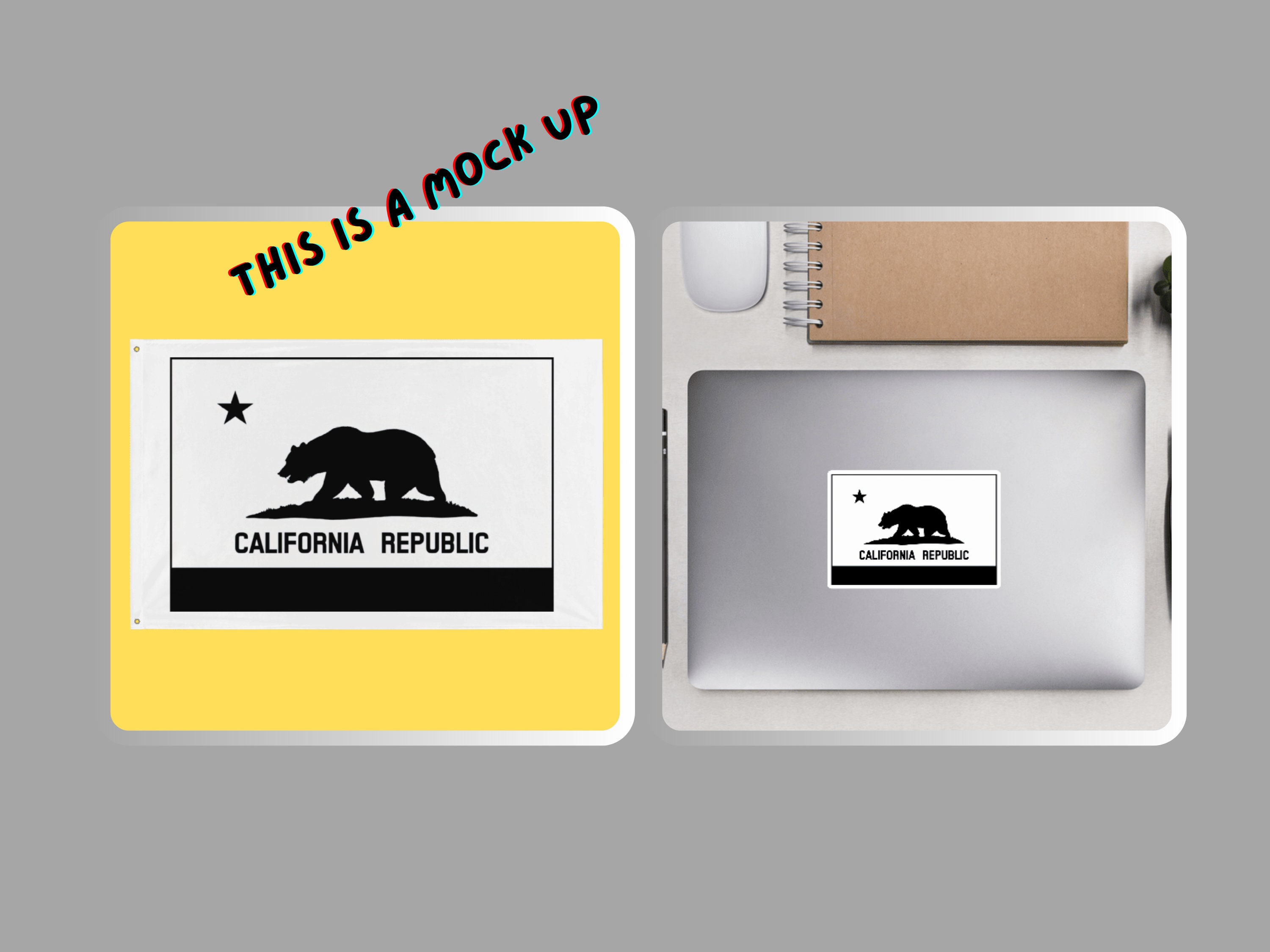 California Flag Silhouette SVG Instant Download Svg, Png, Eps, Dxf ...