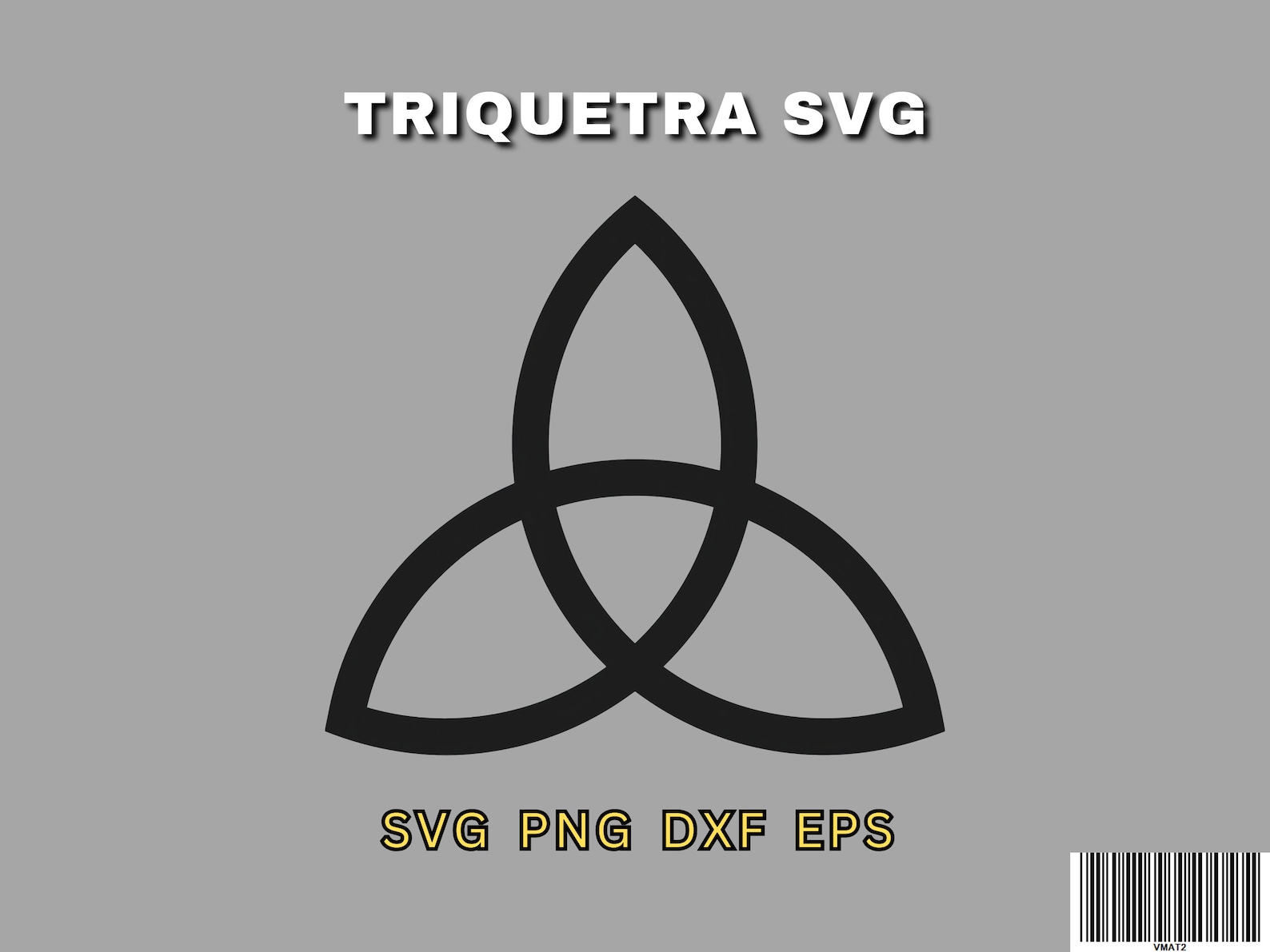 Triquetra Silhouette SVG | Instant Download | Svg, Png, Eps, Dxf | Digital Download - Etsy