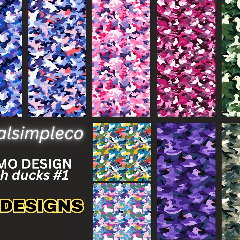 Camo Printables - Etsy