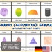 Shapes Flash Cards in German & English Bilingual | 17 Montessori Cards ...