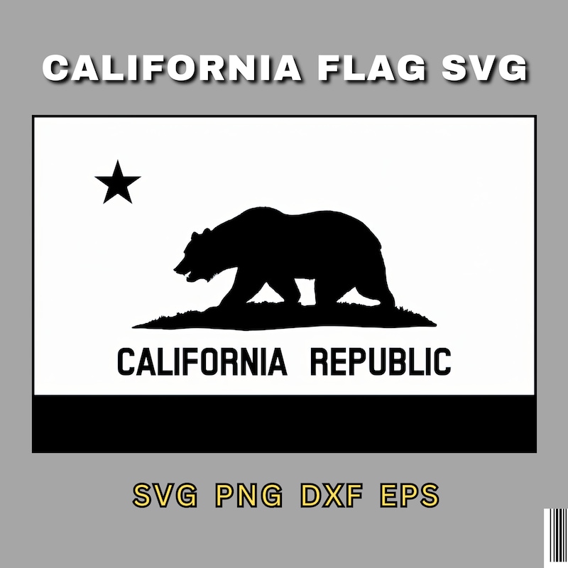 California Bear Art - Etsy