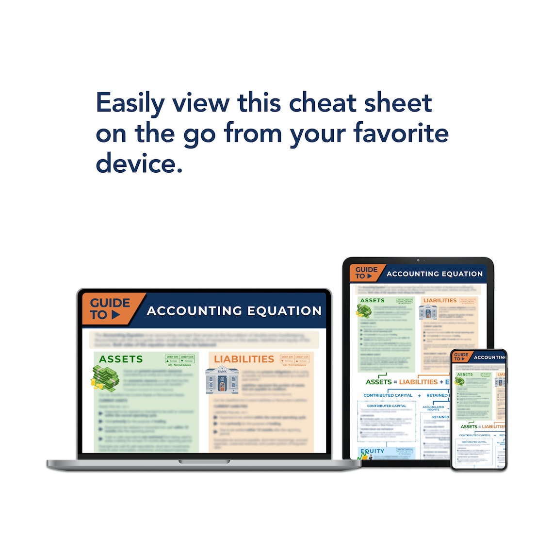 Accounting Cheat Sheet ACCOUNTING EQUATION Accountant Study Guide ...