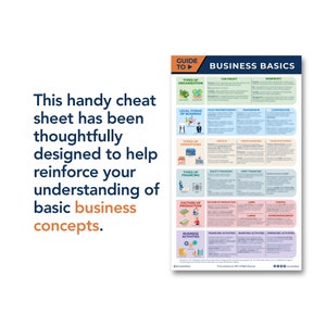 Accounting Cheat Sheet BUSINESS BASICS Student Accounting Study Guide ...