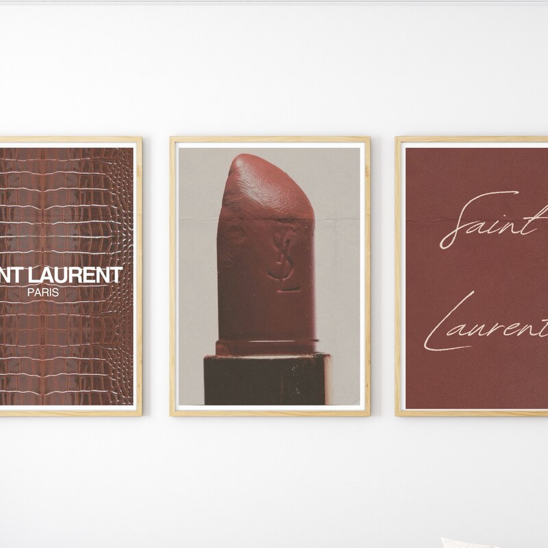 Ysl Love Posters - Etsy UK