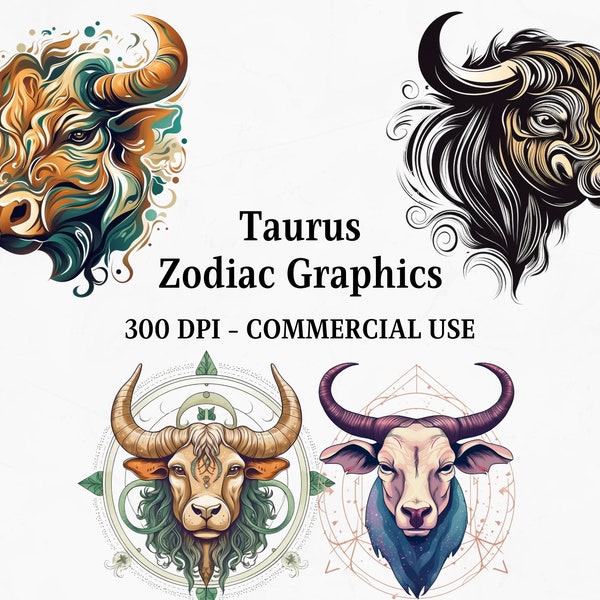 Taurus Graphics - Etsy