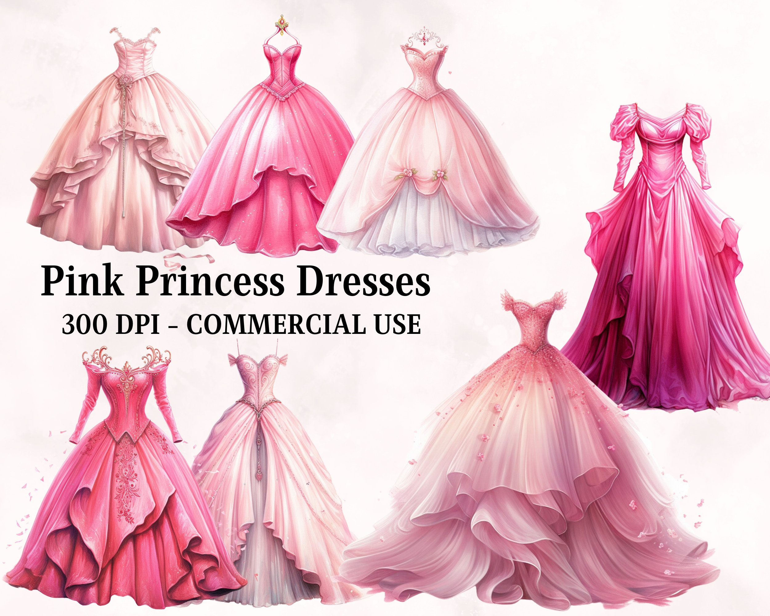 Princess Dresses Drawings