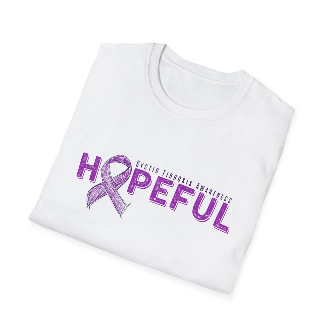 Cystic Fibrosis Awareness T-shirt, Cystic Fibrosis Disease, CF Tshirt ...