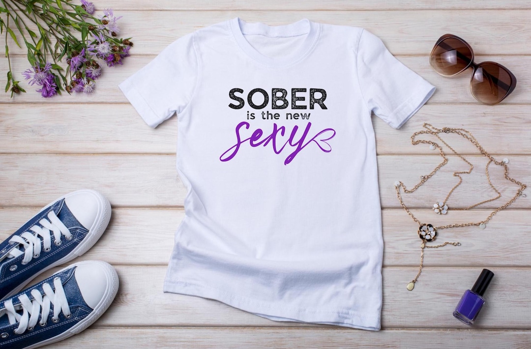 Sober is the New Sexy T-shirt, Alcohol Recovery Gift, Sobriety ...