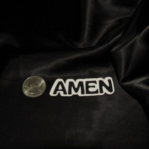 Amen Sticker | Christian Faith Sticker - Etsy