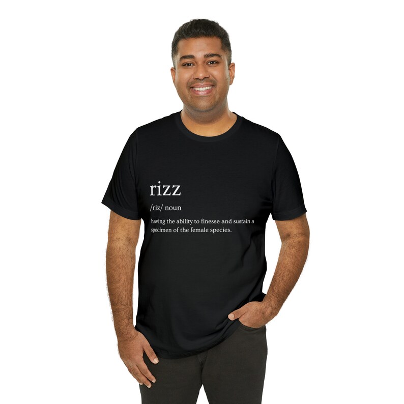 Rizz Definition Unisex Jersey Short Sleeve Tee - Etsy