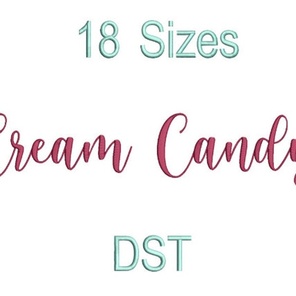 Candy Font - Etsy