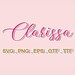 Clarissa Font Files,svg Sillhoutte,sans Serif Svg,svg Fonts Bundle,svg ...