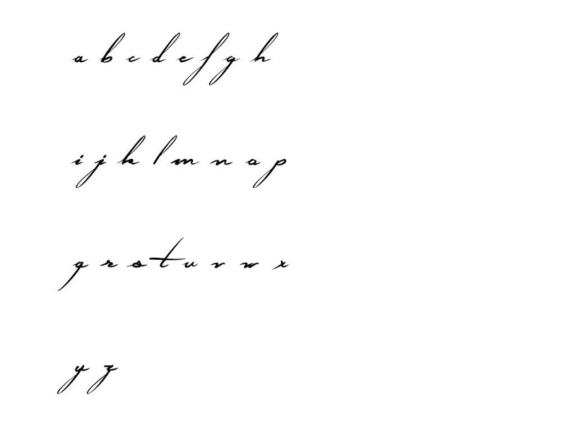 Angelique Font SVG Files: Sans Serif, Monogram Cricut (digital Download ...