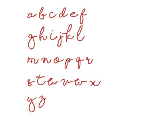 Shorelines Font,dst,calligraphy Fonts,machine Embroidery,embroidery ...