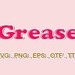 Grease Font Files,svg Sillhoutte,sans Serif Svg,svg Fonts Bundle,svg ...