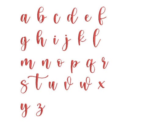 Cream Candy Font,dst,calligraphy Fonts,machine Embroidery,embroidery ...