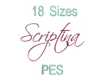 Garamond Font,pes,calligraphy Fonts,machine Embroidery,embroidery Font ...