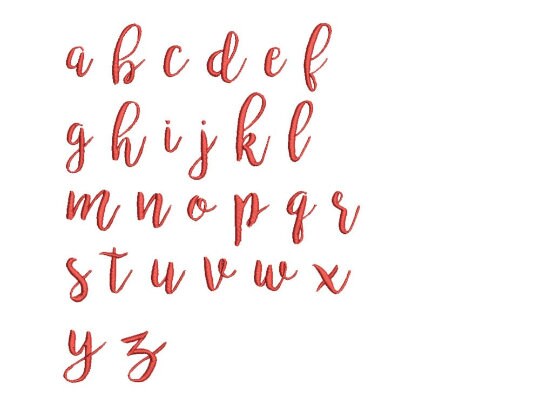 Bromello Font,dst,calligraphy Fonts,machine Embroidery,embroidery Font ...