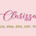 Clarissa Font Files,svg Sillhoutte,sans Serif Svg,svg Fonts Bundle,svg ...