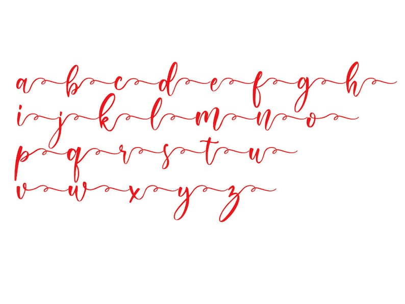 About Love Font Svg Filessvg Sillhouttesans Serif Svgsvg - Etsy