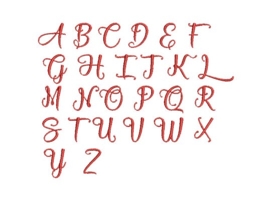 Athena of the Ocean Font,pes,calligraphy Fonts,machine Embroidery ...