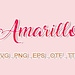 Amarillo Font Svg Files,svg Sillhoutte,sans Serif Svg,svg Fonts Bundle ...