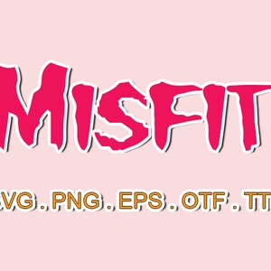 Misfit Font Files,svg Sillhoutte,sans Serif Svg,svg Fonts Bundle,svg ...