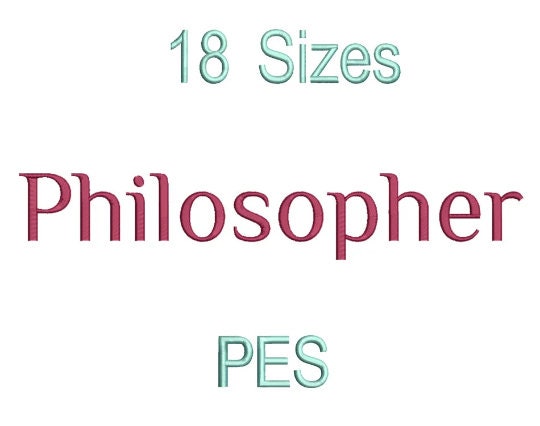 Philosopher Fontpescalligraphy Fontsmachine - Etsy