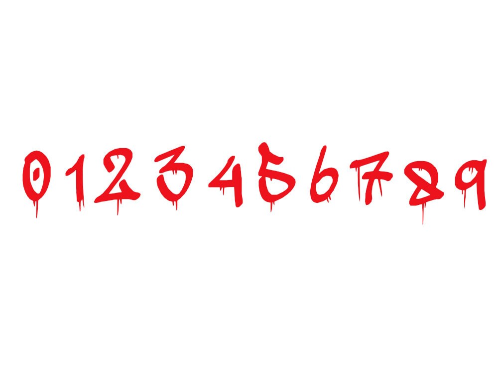 A Dripping Marker Font Svg Files,svg Sillhoutte,sans Serif Svg,svg ...