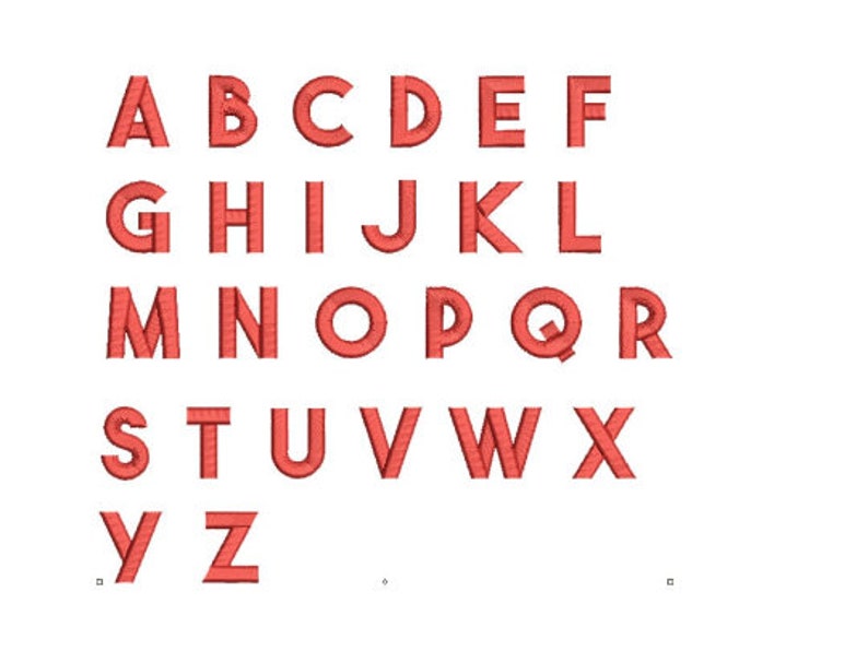 The Bold Font,dst,calligraphy Fonts,machine Embroidery,embroidery Font ...