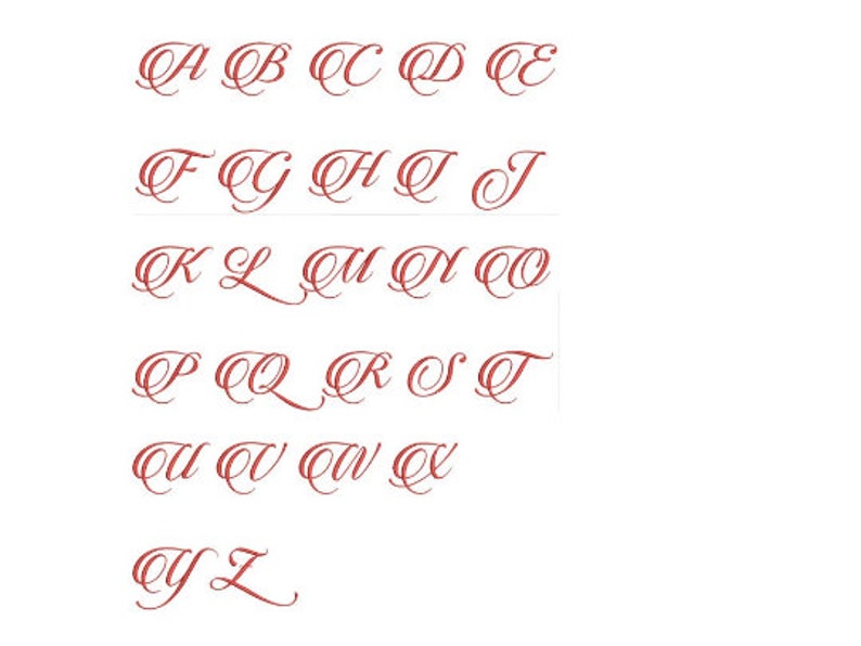 Caviar Dreams Font,pes,calligraphy Fonts,machine Embroidery,embroidery ...