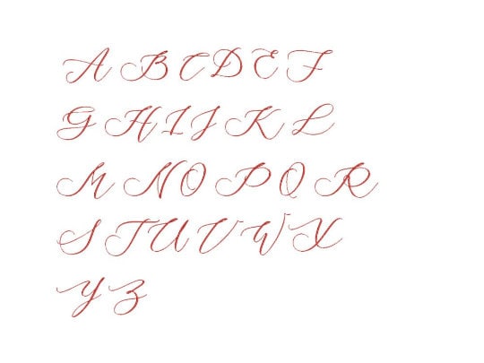 Strong Farmhouse Font,pes,calligraphy Fonts,machine Embroidery ...