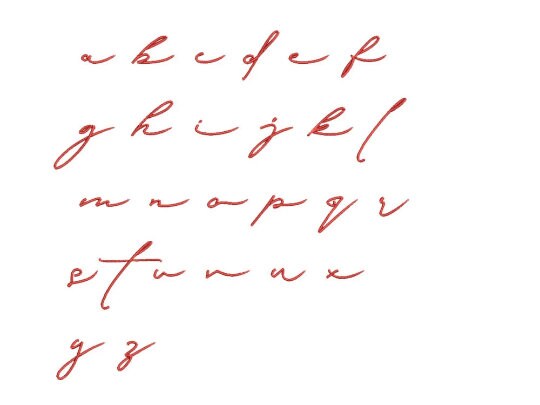 Signature Collection Font,pes,calligraphy Fonts,machine Embroidery ...