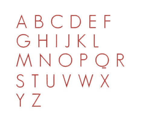 Geo Sans Light Font,pes,calligraphy Fonts,machine Embroidery,embroidery ...