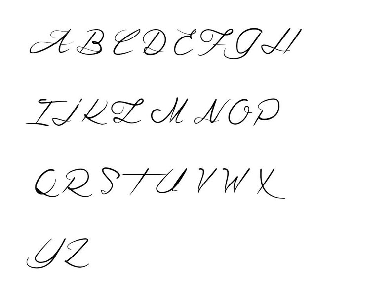 Angelique Font SVG Files: Sans Serif, Monogram Cricut (digital Download ...